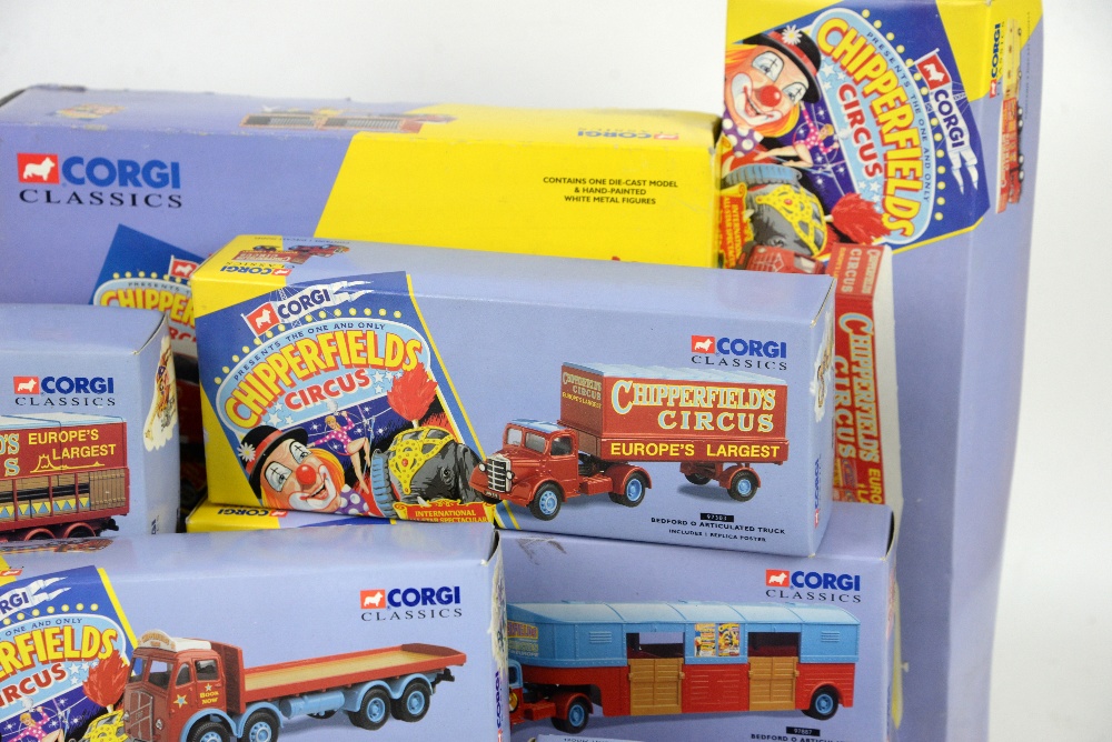 Collection of boxed Corgi Classics Chipperfields Circus models ...