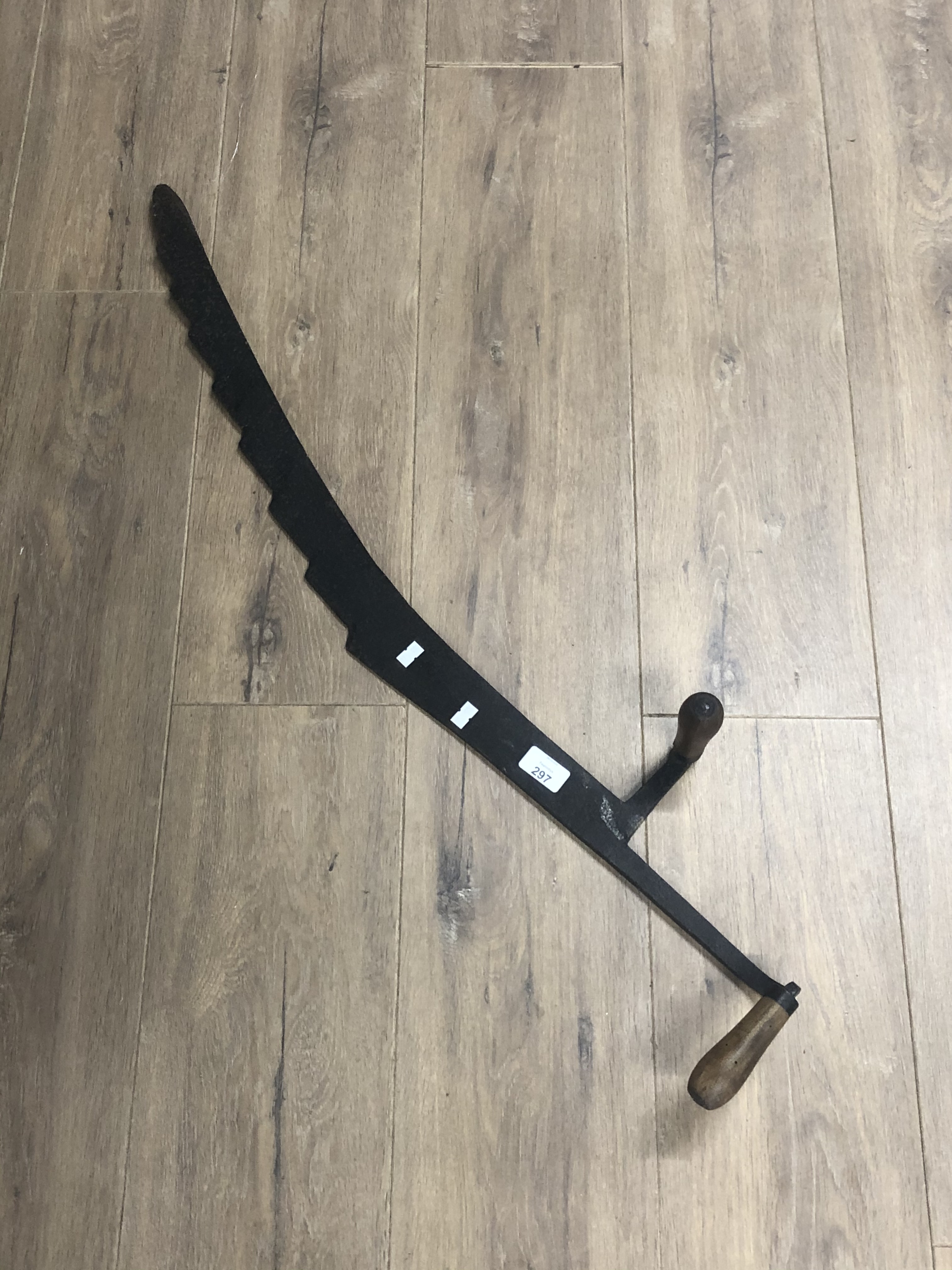 EARLY 1800S ESTATE MADE PEAT CUTTING TOOL