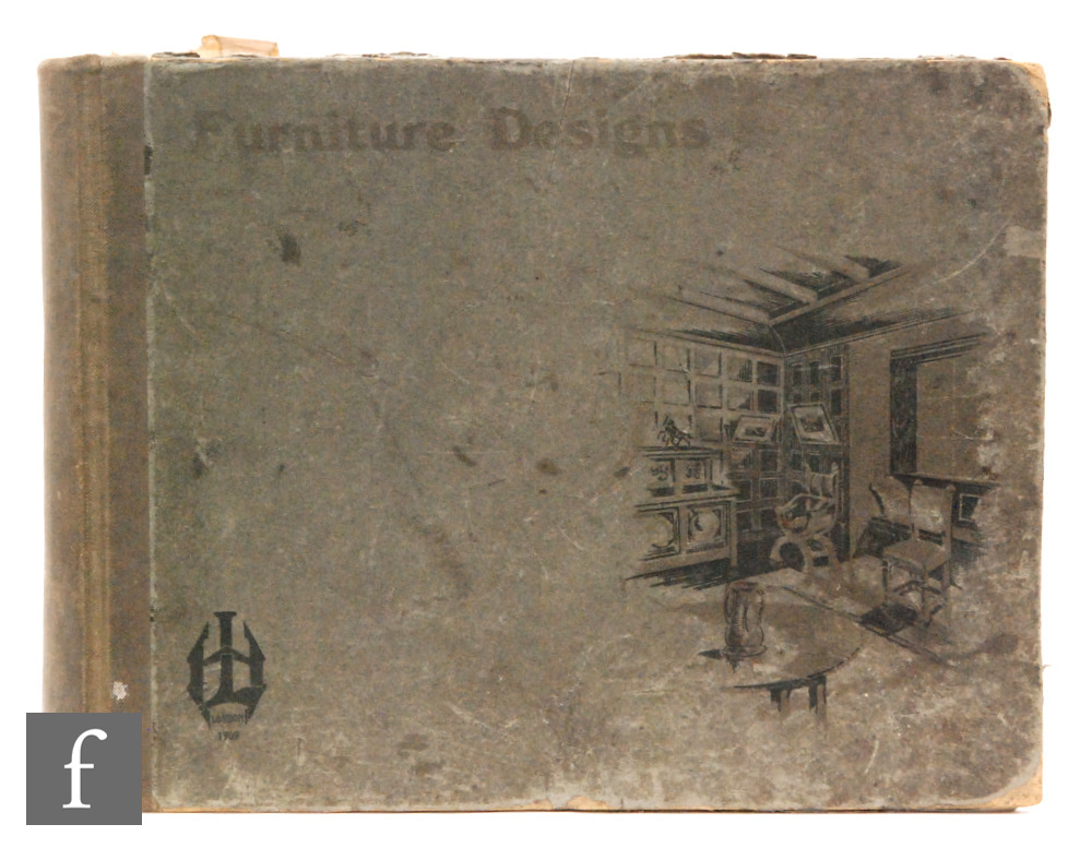 Lebus Furniture - An early 20th Century 'Furniture Designs' hardback ...