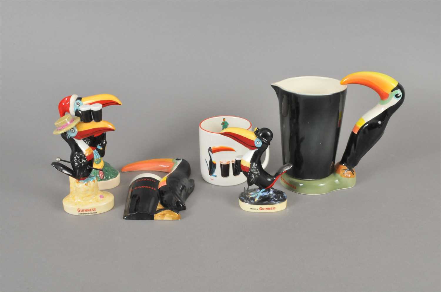Carlton Ware and Royal Doulton 'Guinness' advertising items comprising ...