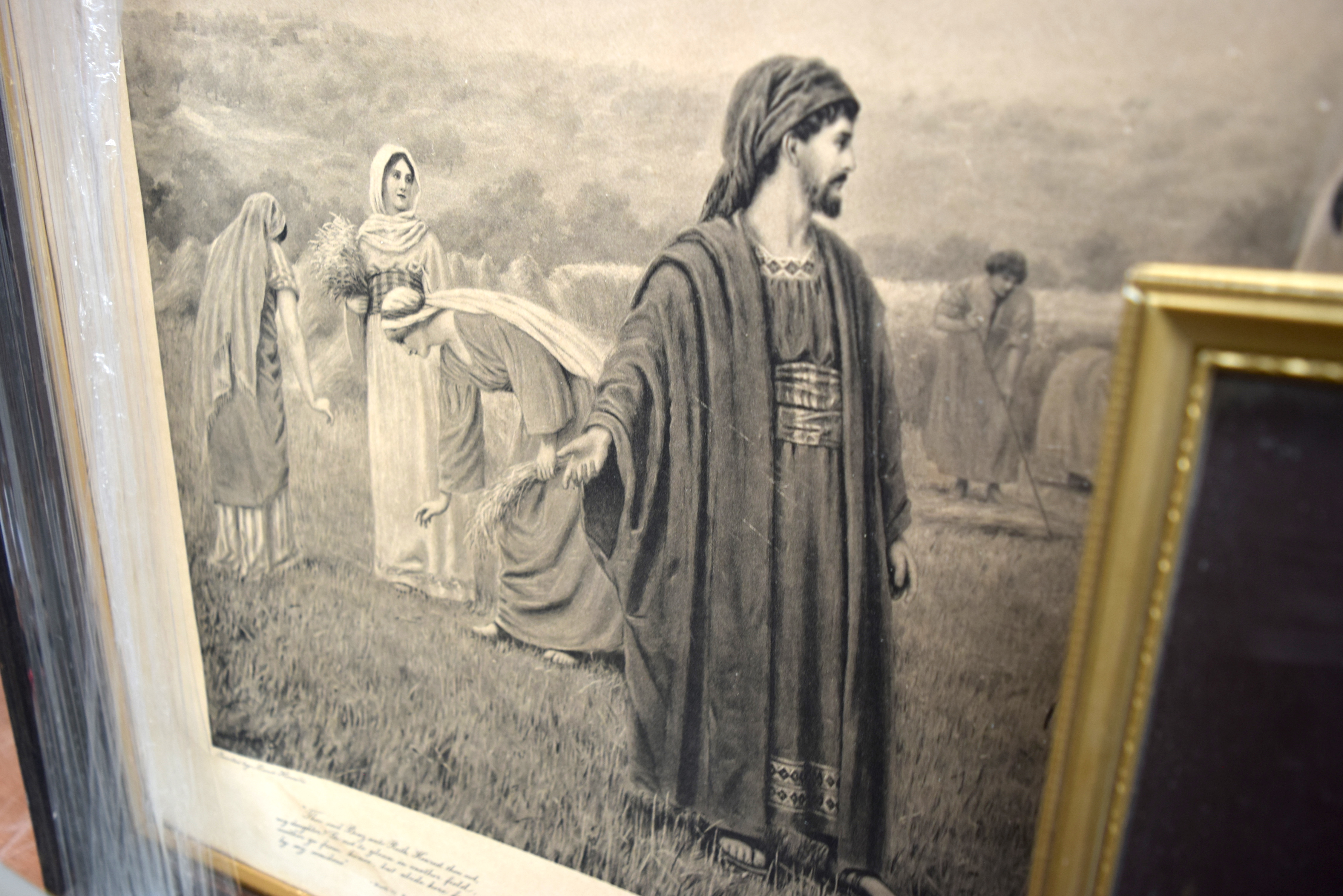A 19TH CENTURY PRINT Goodbye Old Man, together with others. (qty)