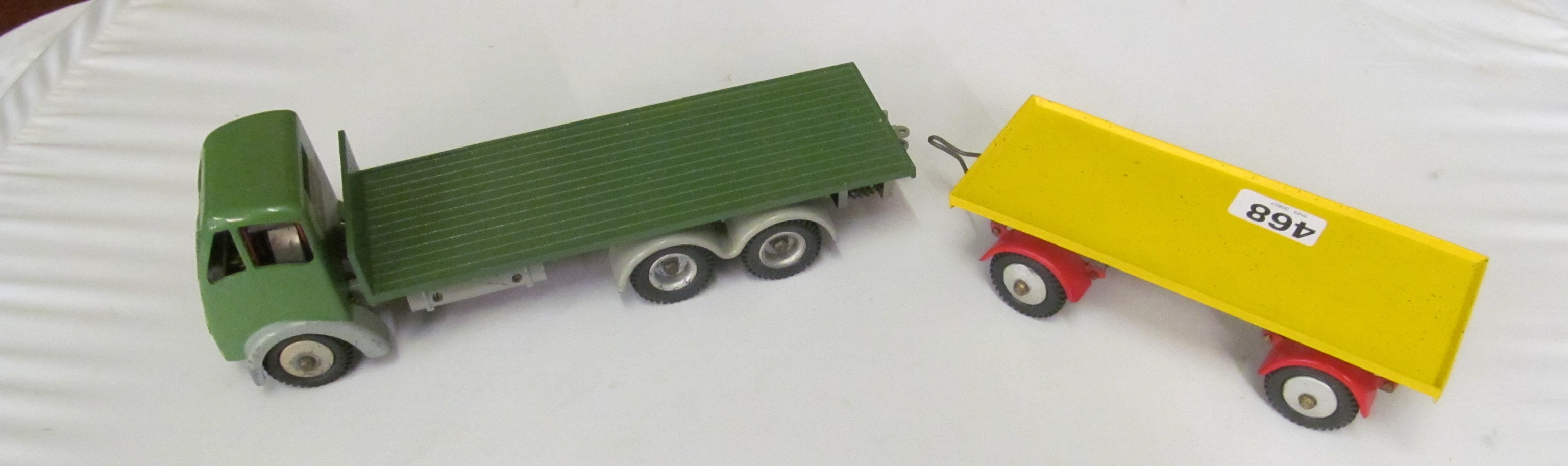 A Foden Shackleton toy truck and trailer