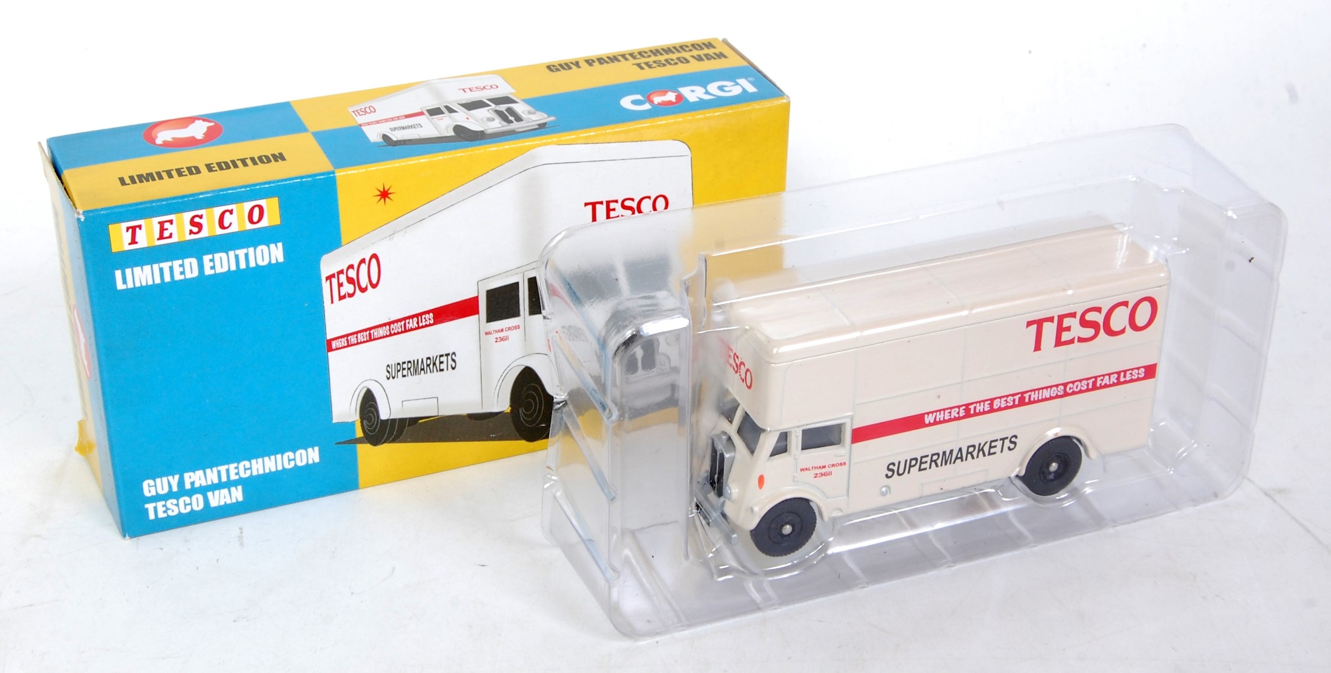 A Corgi Toys modern release Tesco limited edition Pantechnicon delivery ...