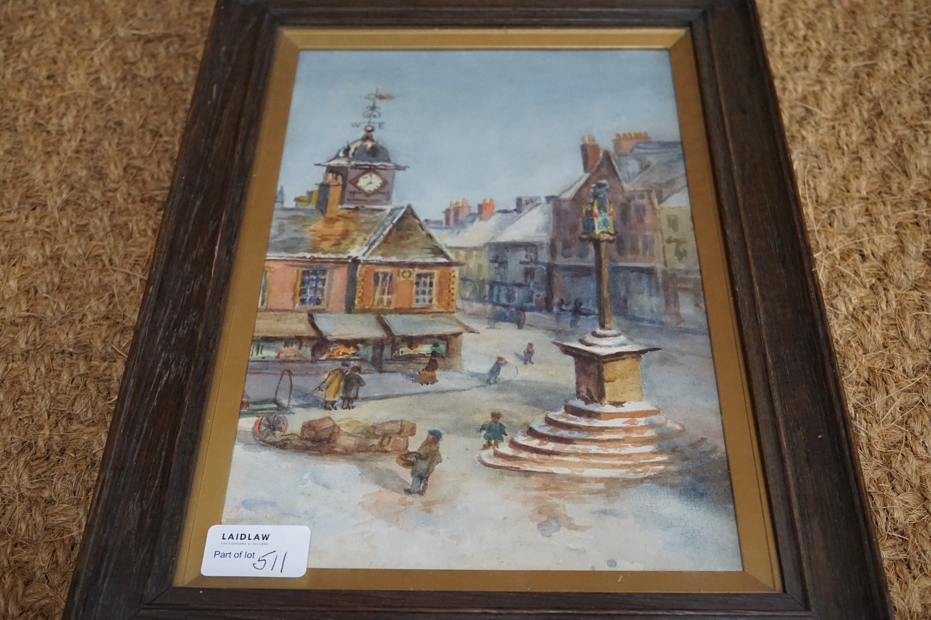 Late 19th / early 20th Century watercolour studies of Carlisle ...