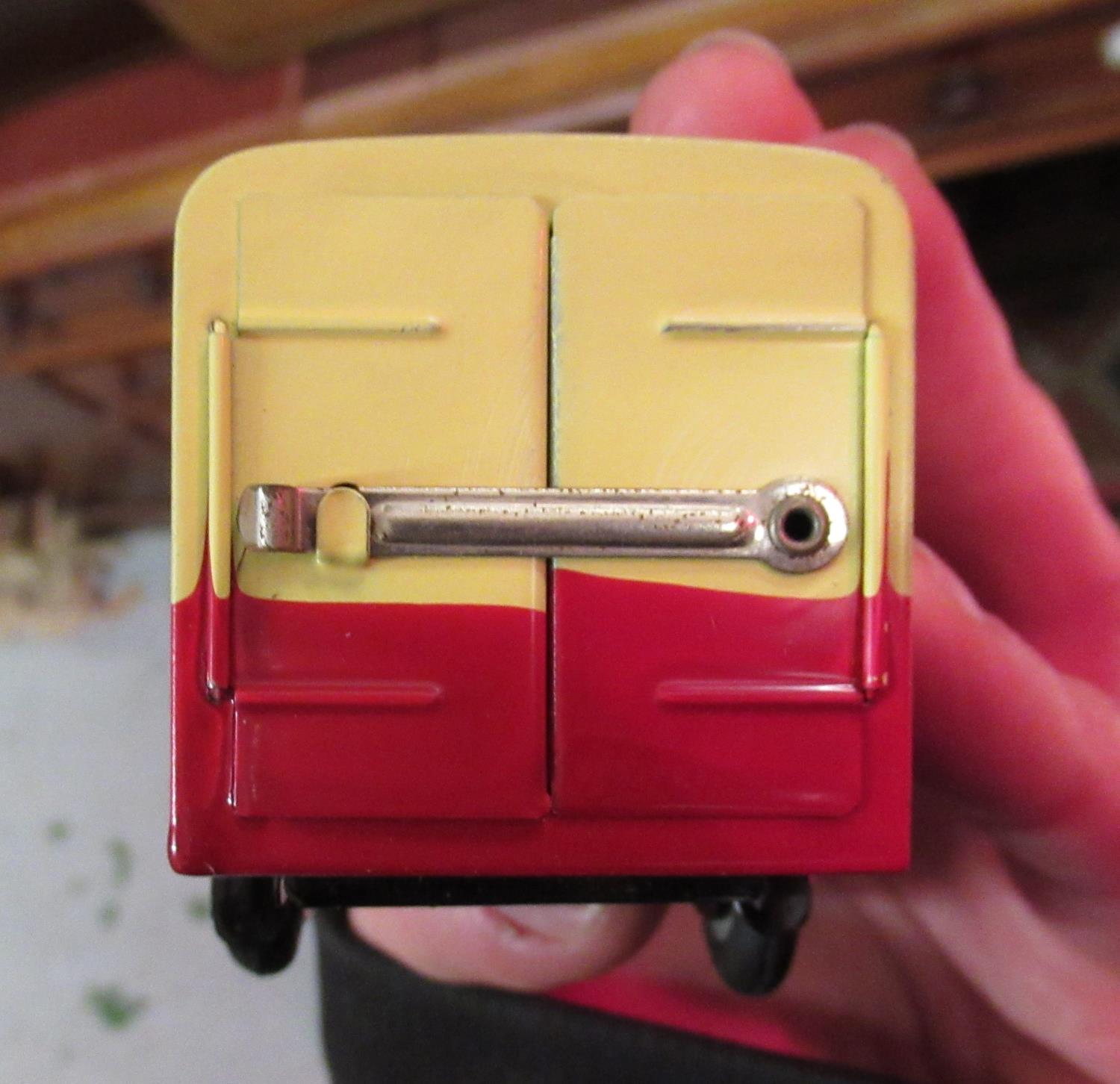Triang Minic clockwork toy ' log lorry ' in original box together with ...
