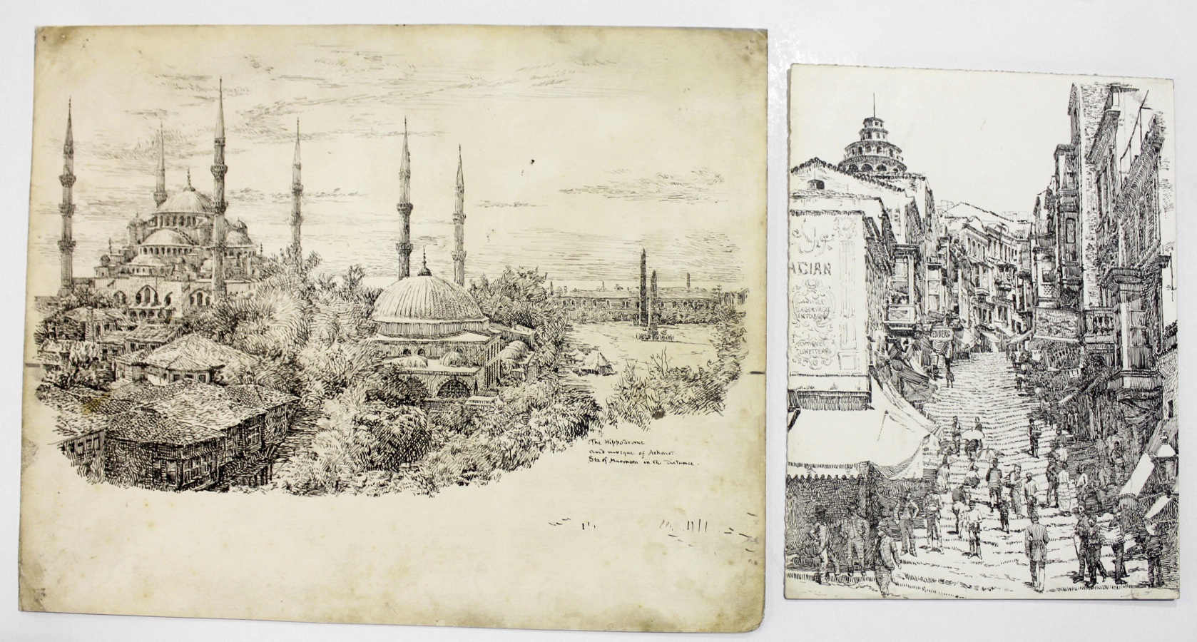 SYDNEY COOPER (Fl.c.1900) ORIGINAL ILLUSTRATIONS FOR CONSTANTINOPLE ...