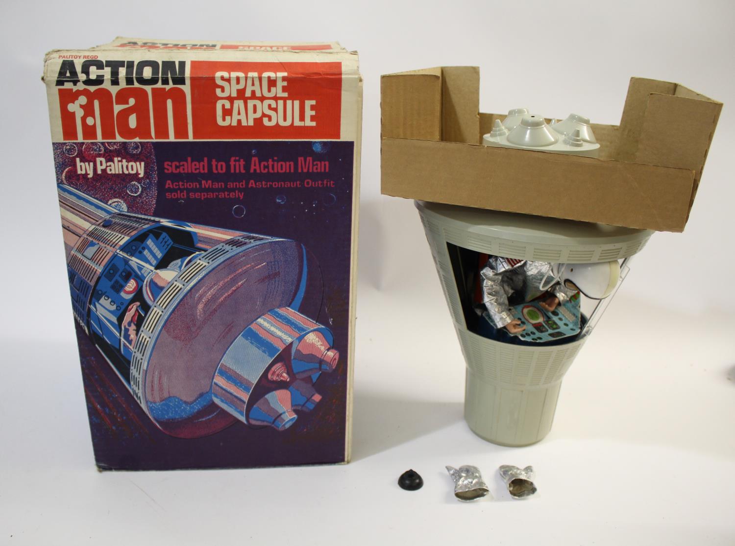 PALITOY ACTION MAN SPACE CAPSULE, including Action Man 'Astronaut ...