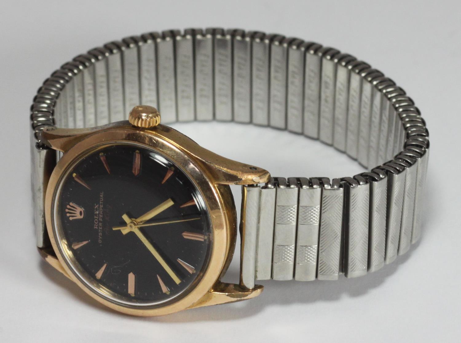 A gents Rolex Oyster Perpetual Air King c.1960, reference '5506', the ...