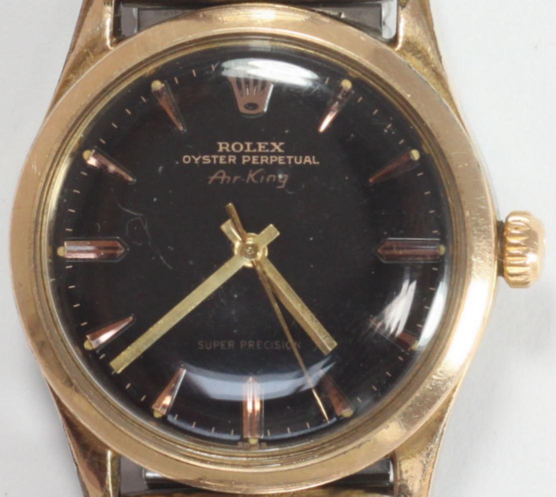 A gents Rolex Oyster Perpetual Air King c.1960, reference '5506', the ...