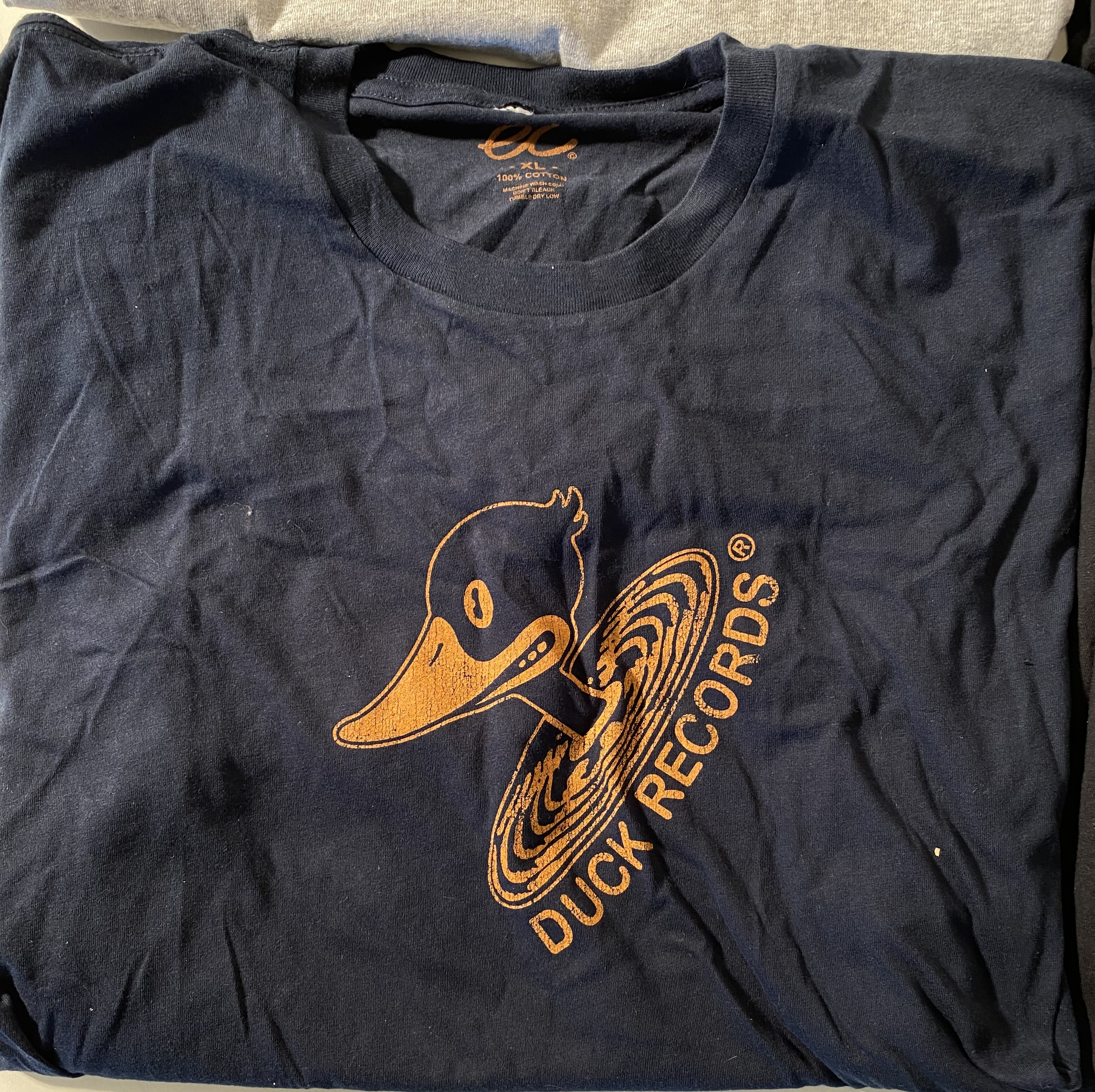 ERIC CLAPTON/DUCK RECORDS T-SHIRTS. Four t-shirts to include 3 Duck ...