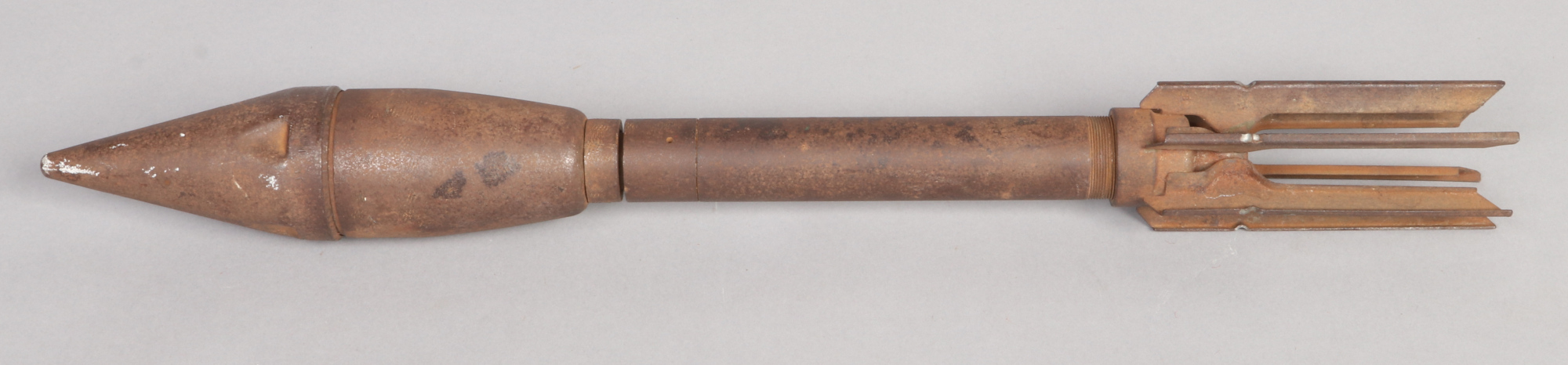 A World War II allied M1 bazooka rocket, M6A1 armour piercing, 60mm ...