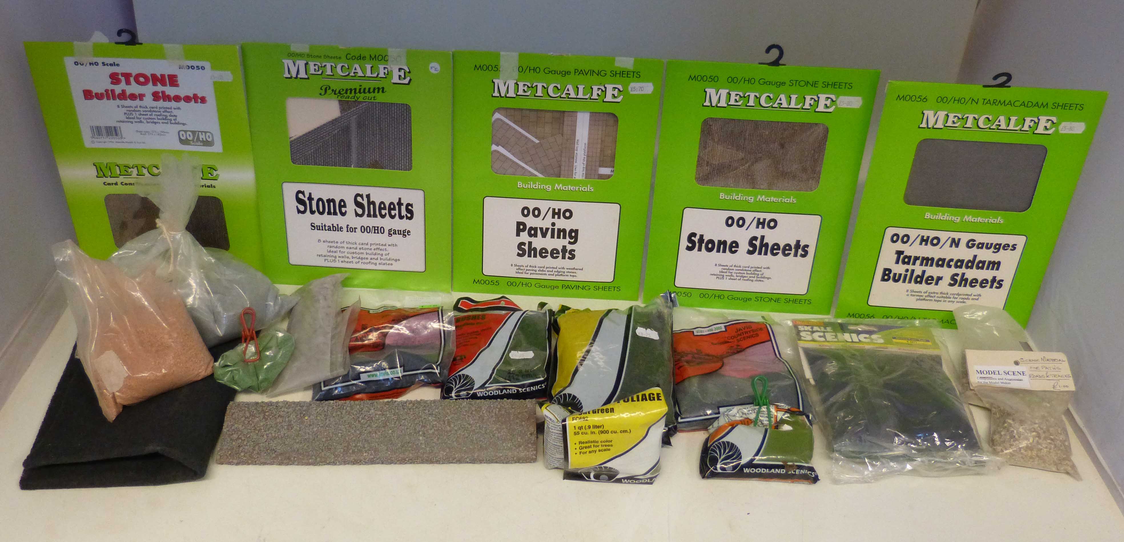 5 Metcalfe Stone, Tarmacadam and paving sheet, Woodland scenics, Jarvis ...