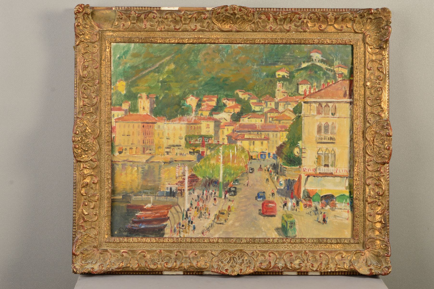 MICHAEL GILBERY (BRITISH 1913-2000), 'Como', a townscape of the Italian ...
