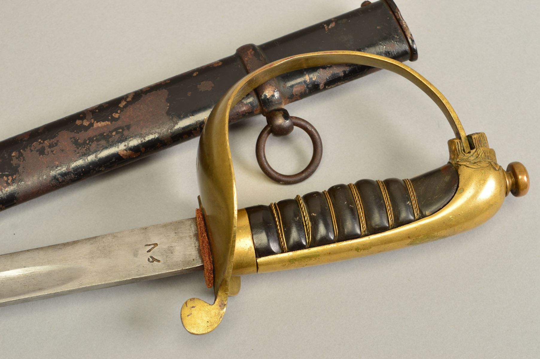 A 20TH CENTURY PATTERN INFANTRY SWORD, with both the blade and ...