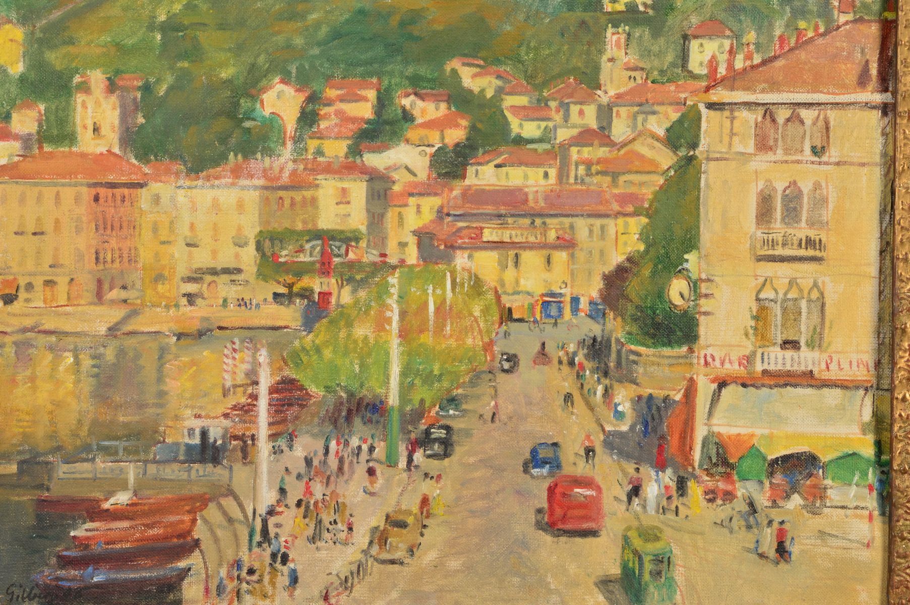 MICHAEL GILBERY (BRITISH 1913-2000), 'Como', a townscape of the Italian ...