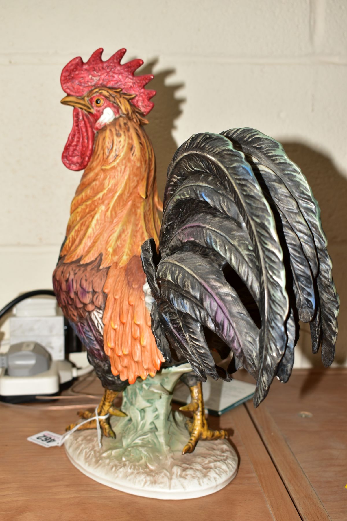 A GOEBEL ROOSTER, impressed 1969 and CV105 to base, height 35cm