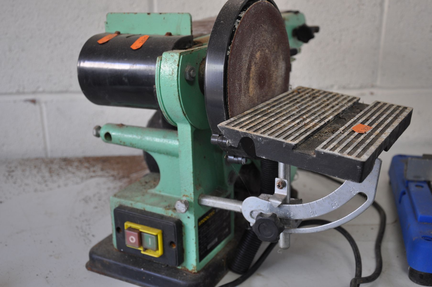 A NUTOOL MS200 205MM COMPOUND MITRE SAW (PAT pass and working) and a ...