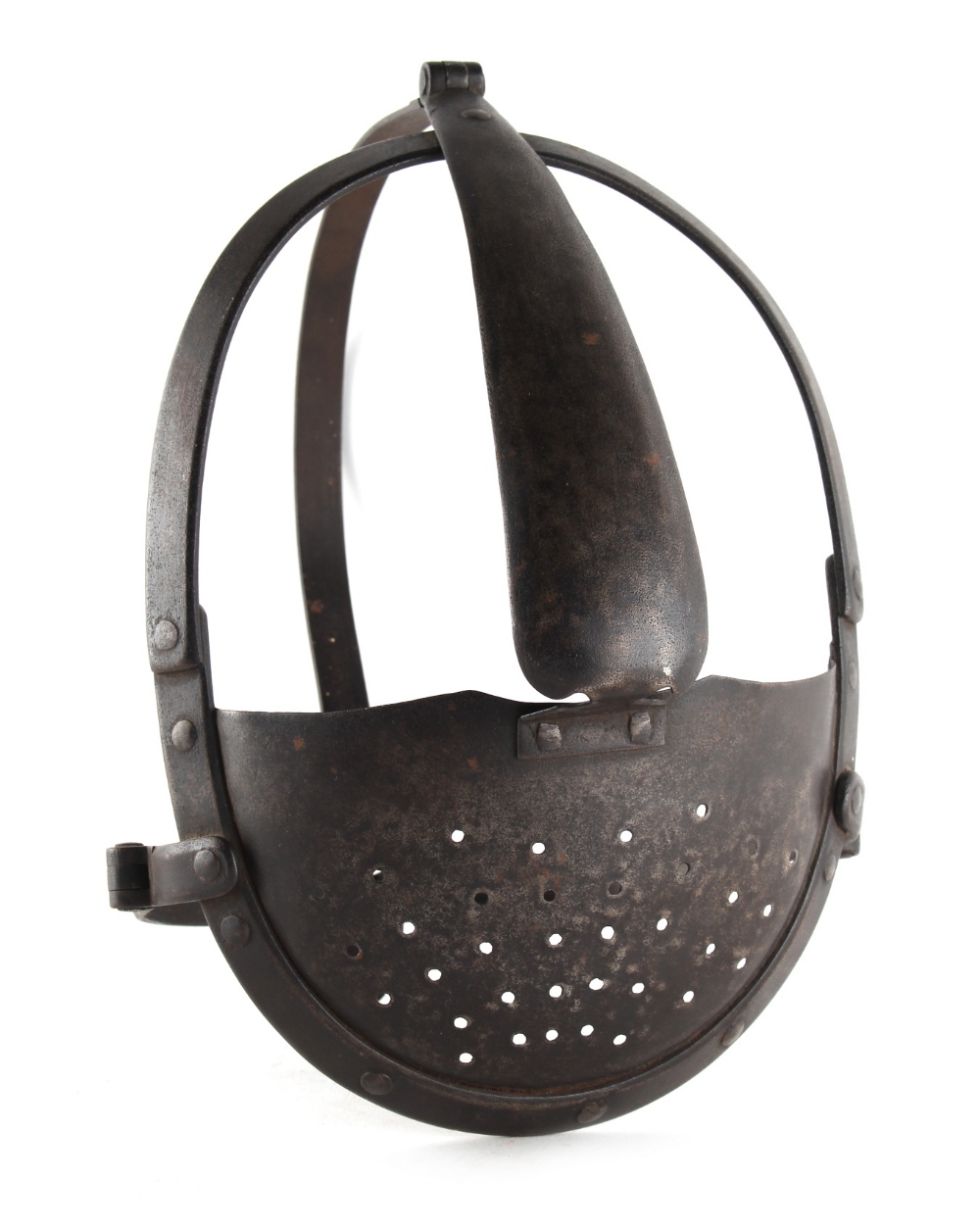 Property of a lady - a rare scold's bridle, also known as a branks, or ...