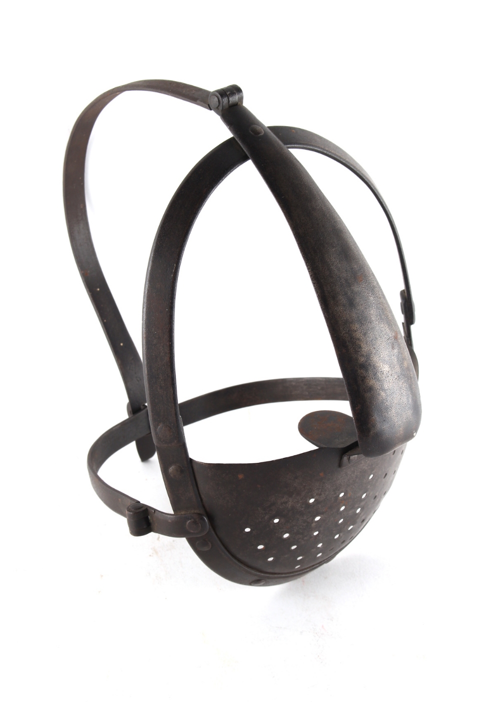 Property of a lady - a rare scold's bridle, also known as a branks, or ...