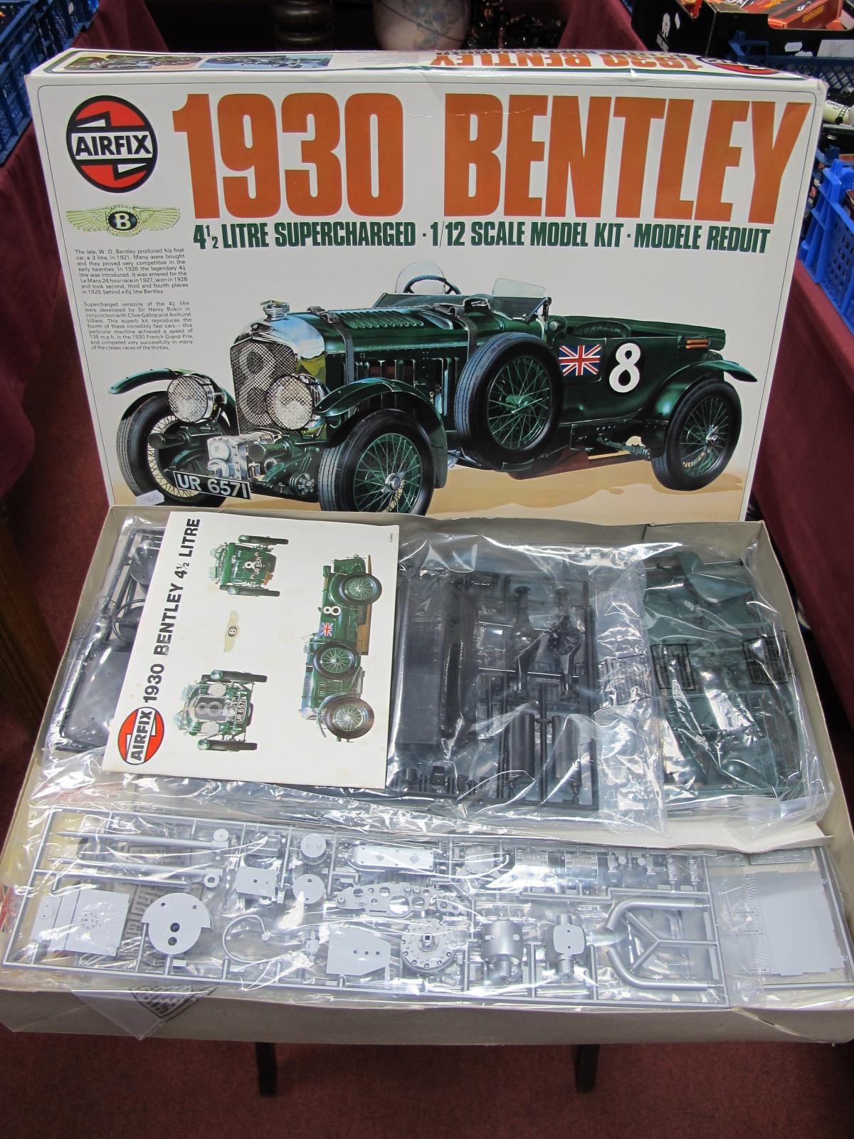 An Airfix 1:12th Scale 1930 Bentley 4½ Litre Supercharged Model Kit ...