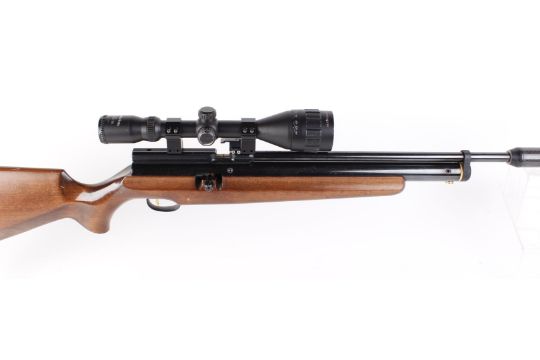 .177 Webley Raider bolt action multi shot pre-charged air rifle, fitted ...