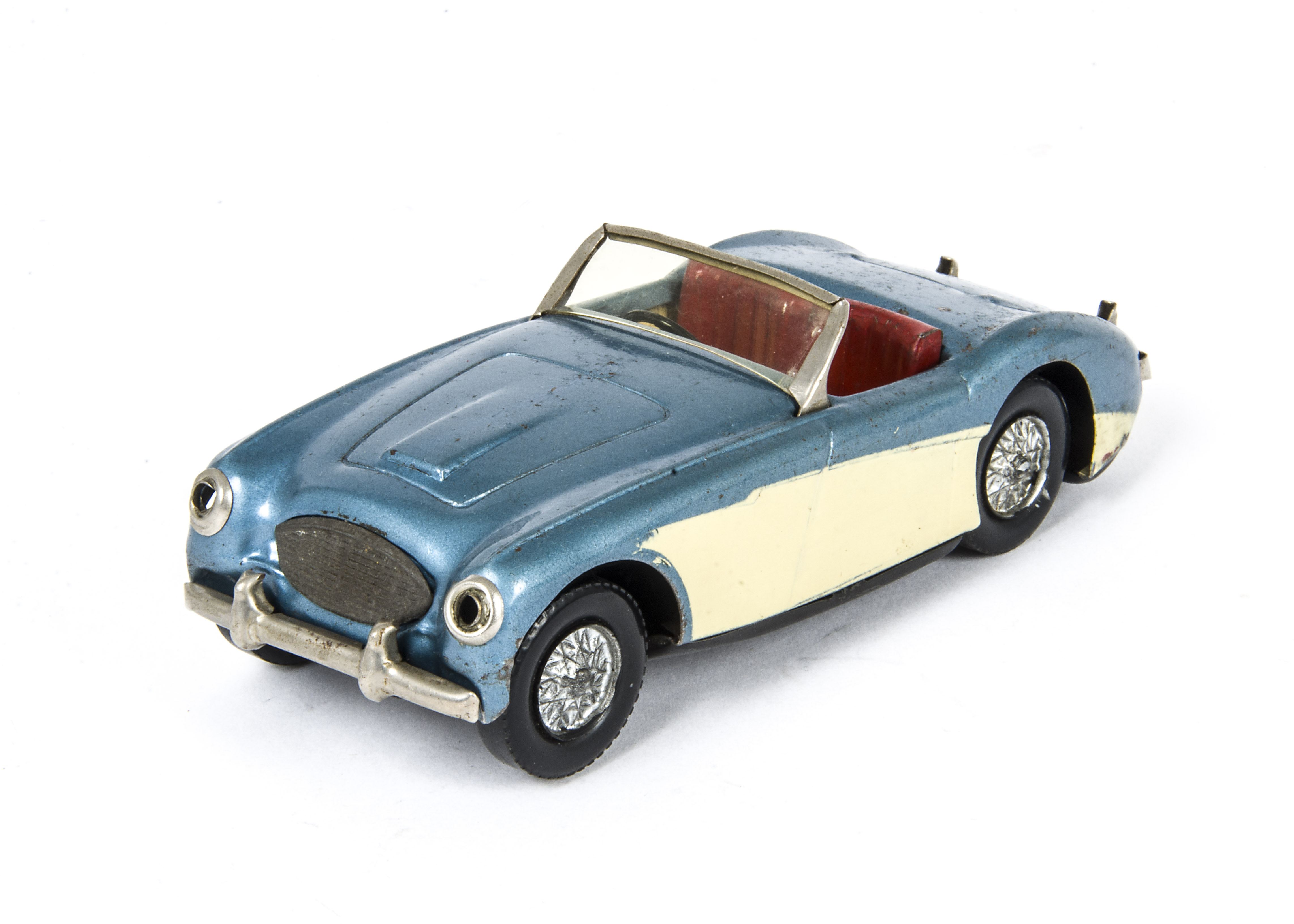 A Minimodels Scalextric Tinplate Austin Healey 100/6 Sports, scarce ...