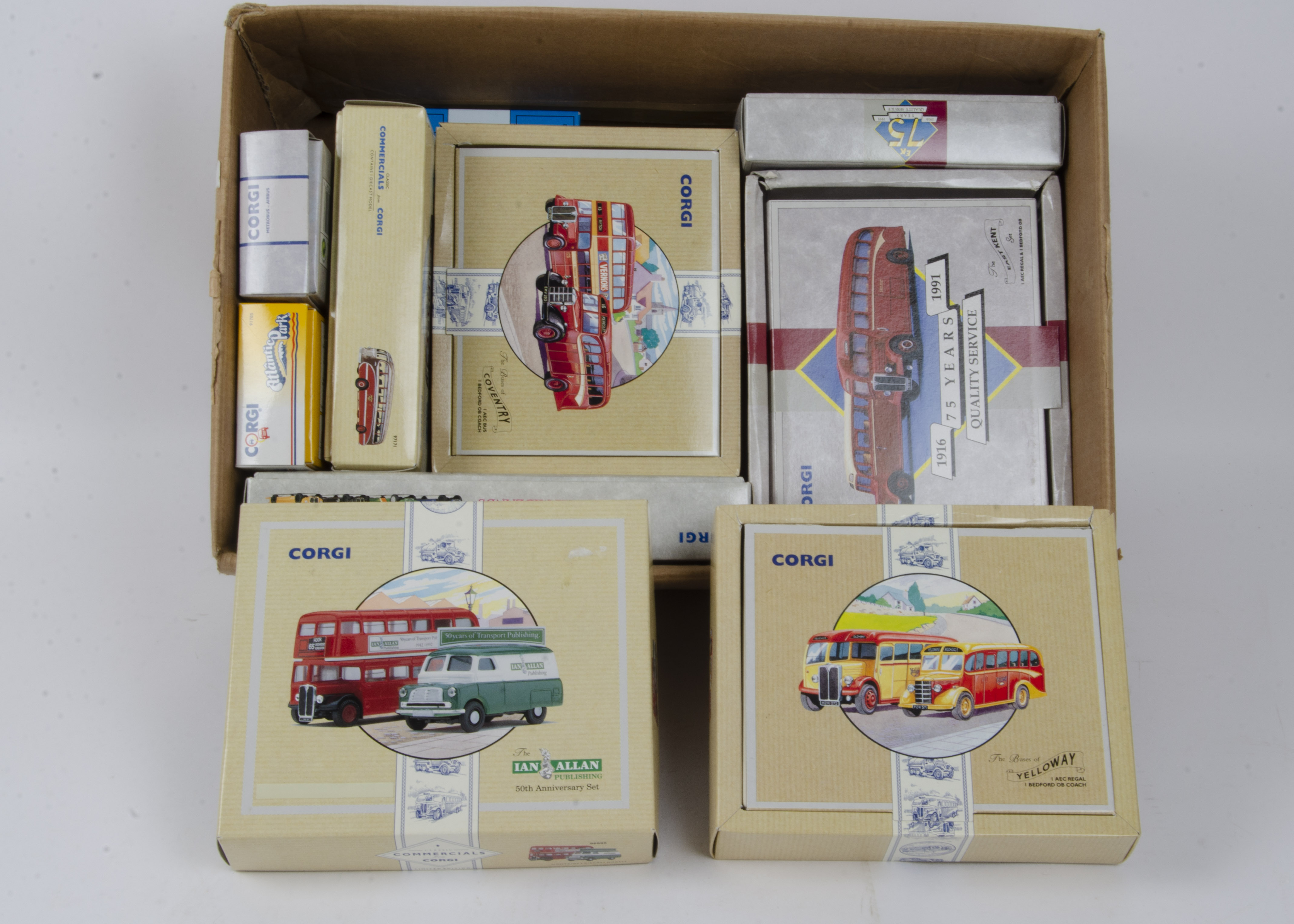 Corgi Classics Buses and Coaches, a boxed collection some limited ...