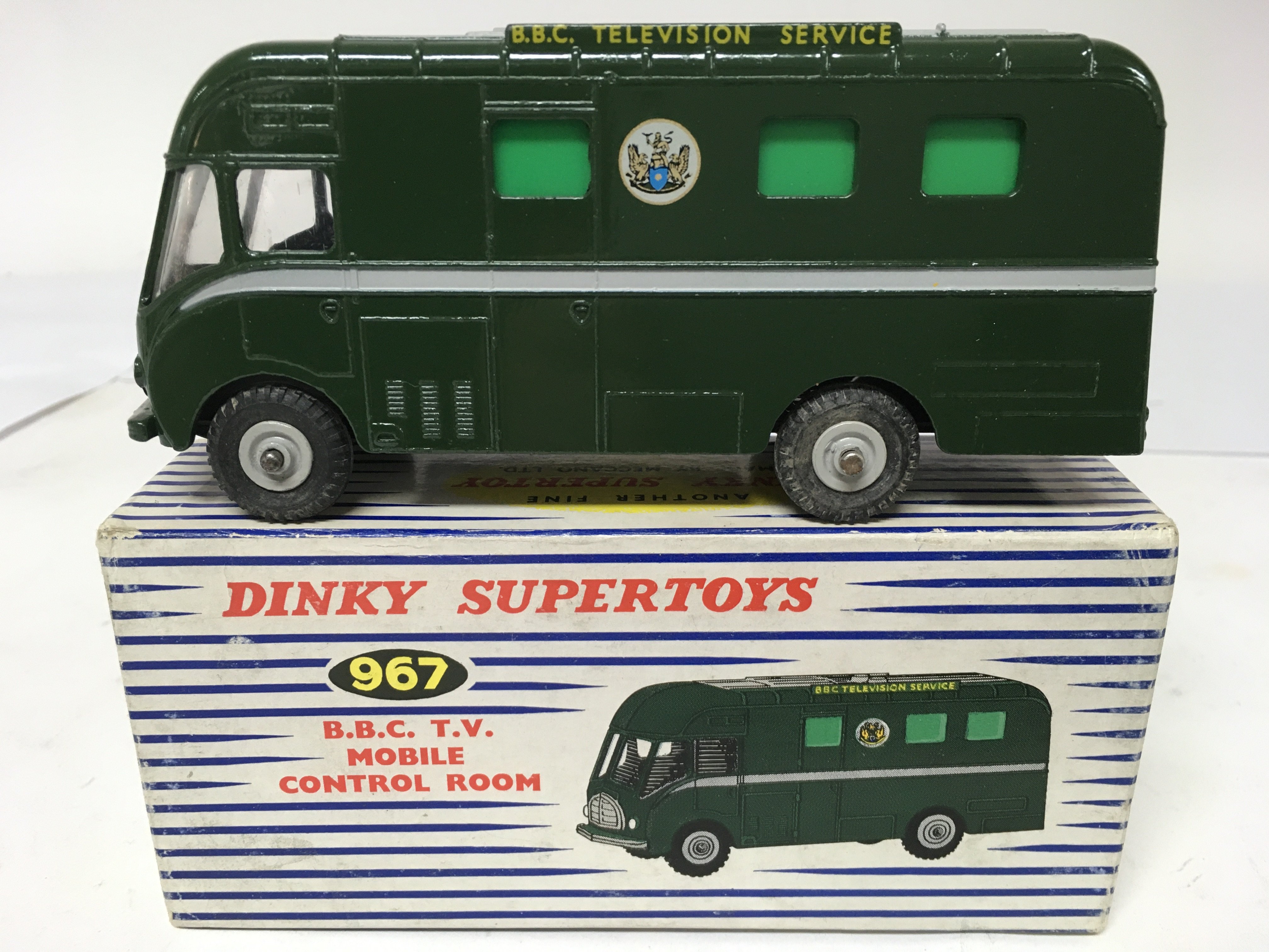 Dinky Supertoys, Original boxed Diecast, #967 BBC TV mobile control room