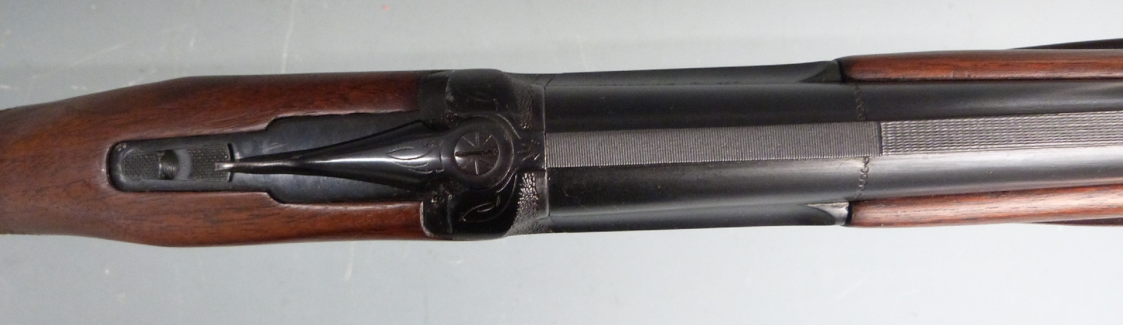 Baikal IJ-27E-1C 12 bore over and under ejector shotgun with engraved ...
