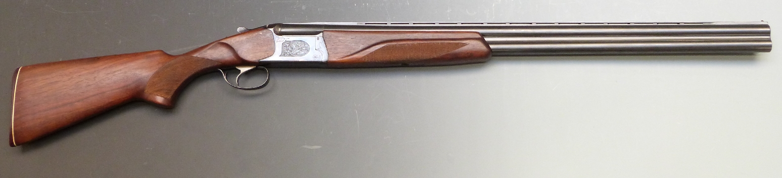 Baikal IJ-27E-1C 12 bore over and under ejector shotgun with engraved ...