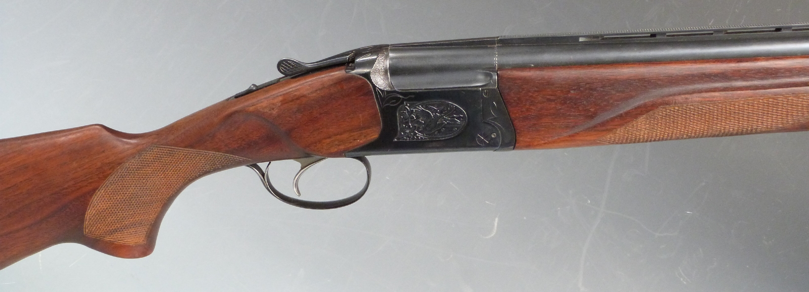 Baikal IJ-27E-1C 12 bore over and under ejector shotgun with engraved ...