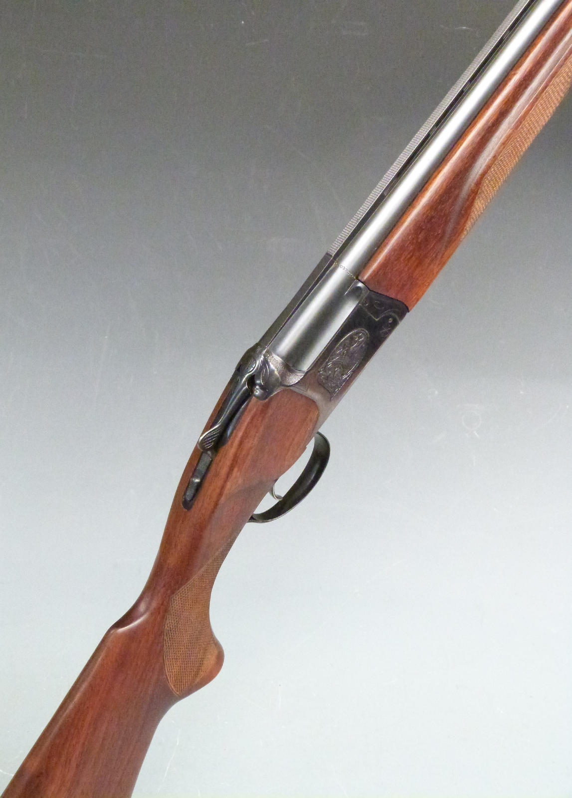Baikal IJ-27E-1C 12 bore over and under ejector shotgun with engraved ...