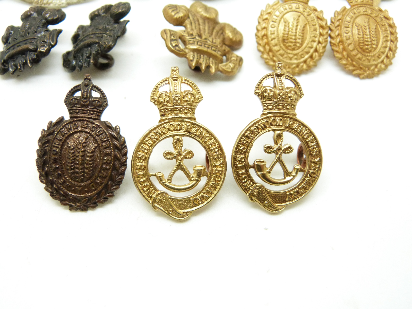 Seventeen British Army Yeomanry, Loyal Suffolk Hussars, Cheshire ...