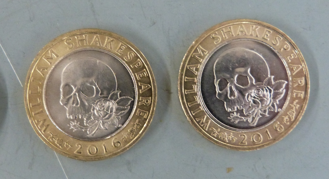 An amateur coin collection to include collectable £2 and 50p ...