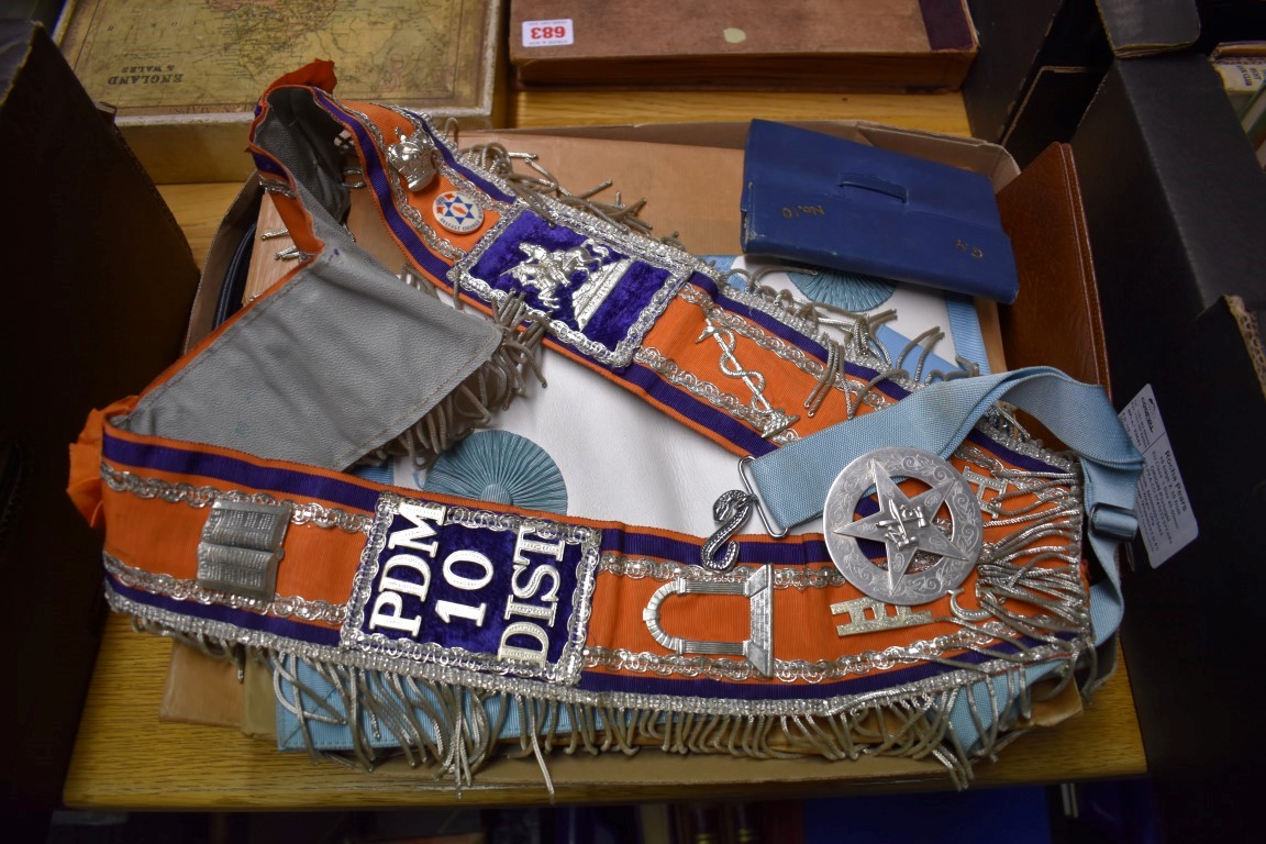 ORANGE ORDER: a small collection of regalia and paperwork relating to ...