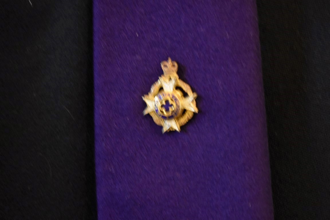 A vintage Royal Army Chaplains' Department mess dress uniform ...