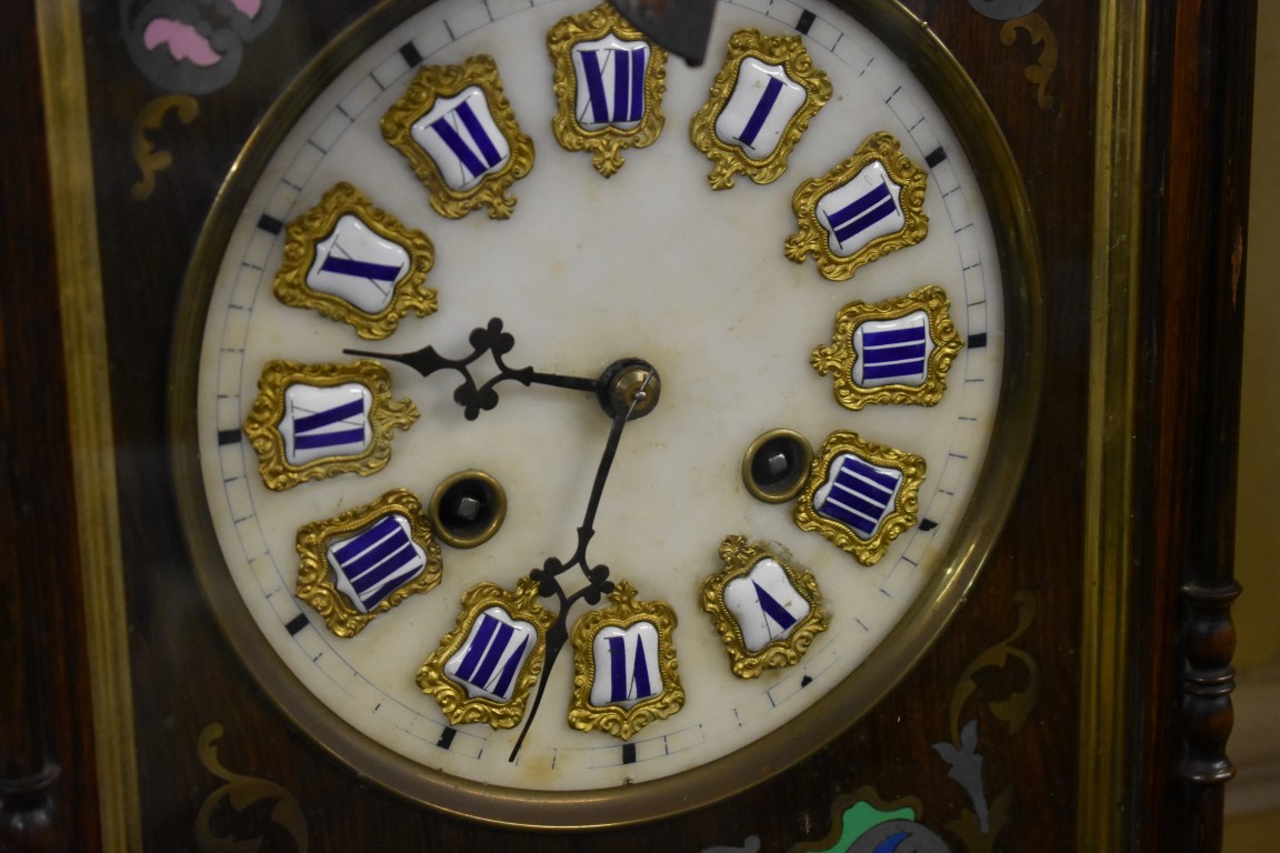 A 19th century Black Forest rosewood double fusee cuckoo clock, by ...