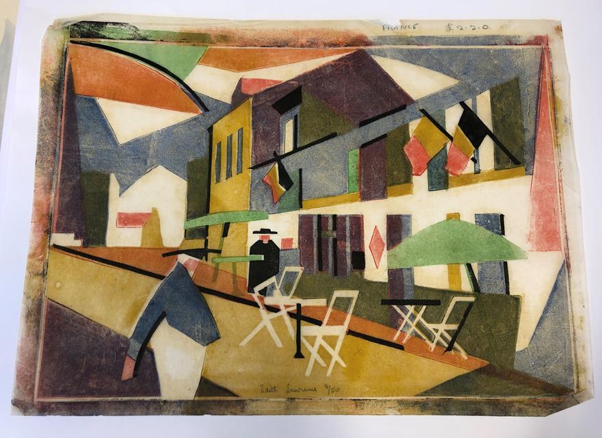 Edith Lawrence (1890-1973) ''France'' Signed and numbered 16/50 ...