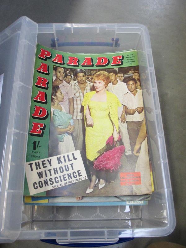 An excellent collection of Parade magazines from 1960's, over 500 and ...