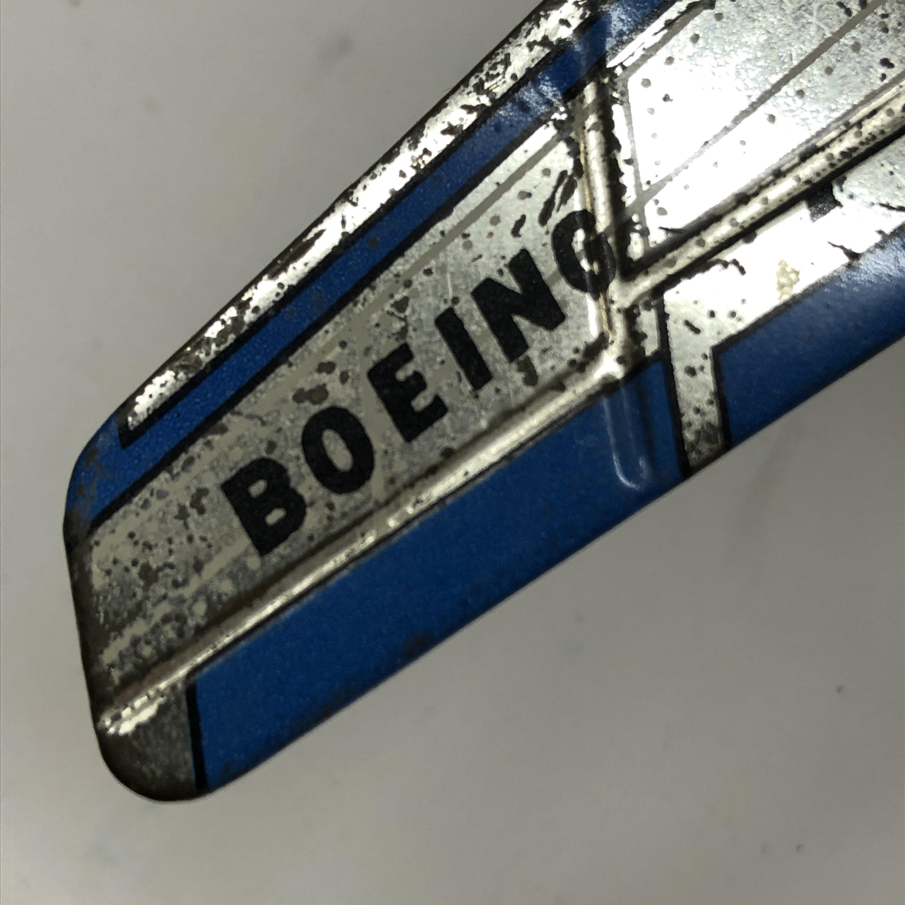 JAPANESE TIN PLATE BOEING 727 FRICTION PLANE