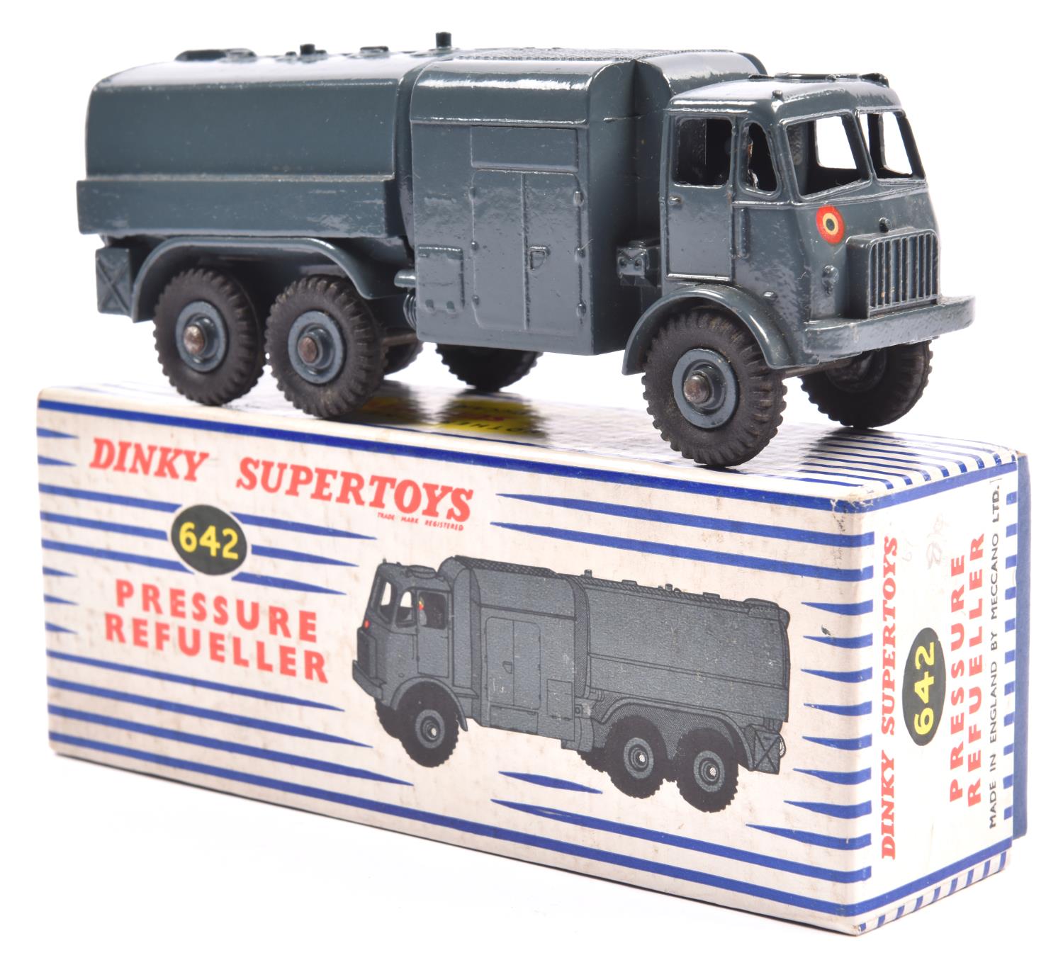 Dinky Supertoys Pressure Refueller (642). In R.A.F. Blue with roundel ...