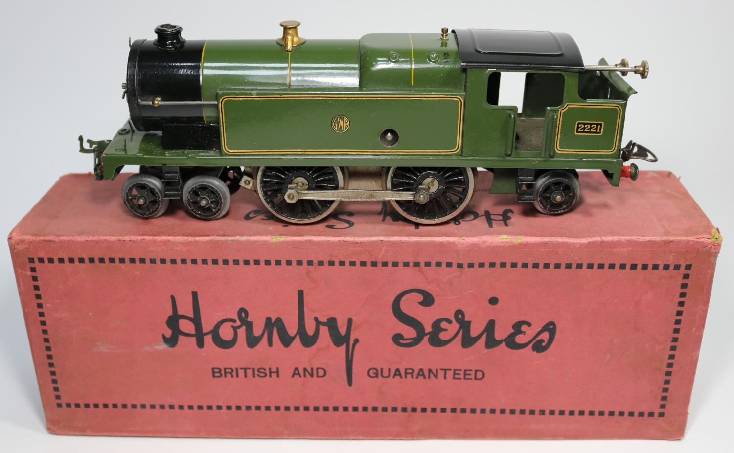 A Hornby O gauge clockwork GWR 4-4-2T No.2 Special Tank Locomotive ...