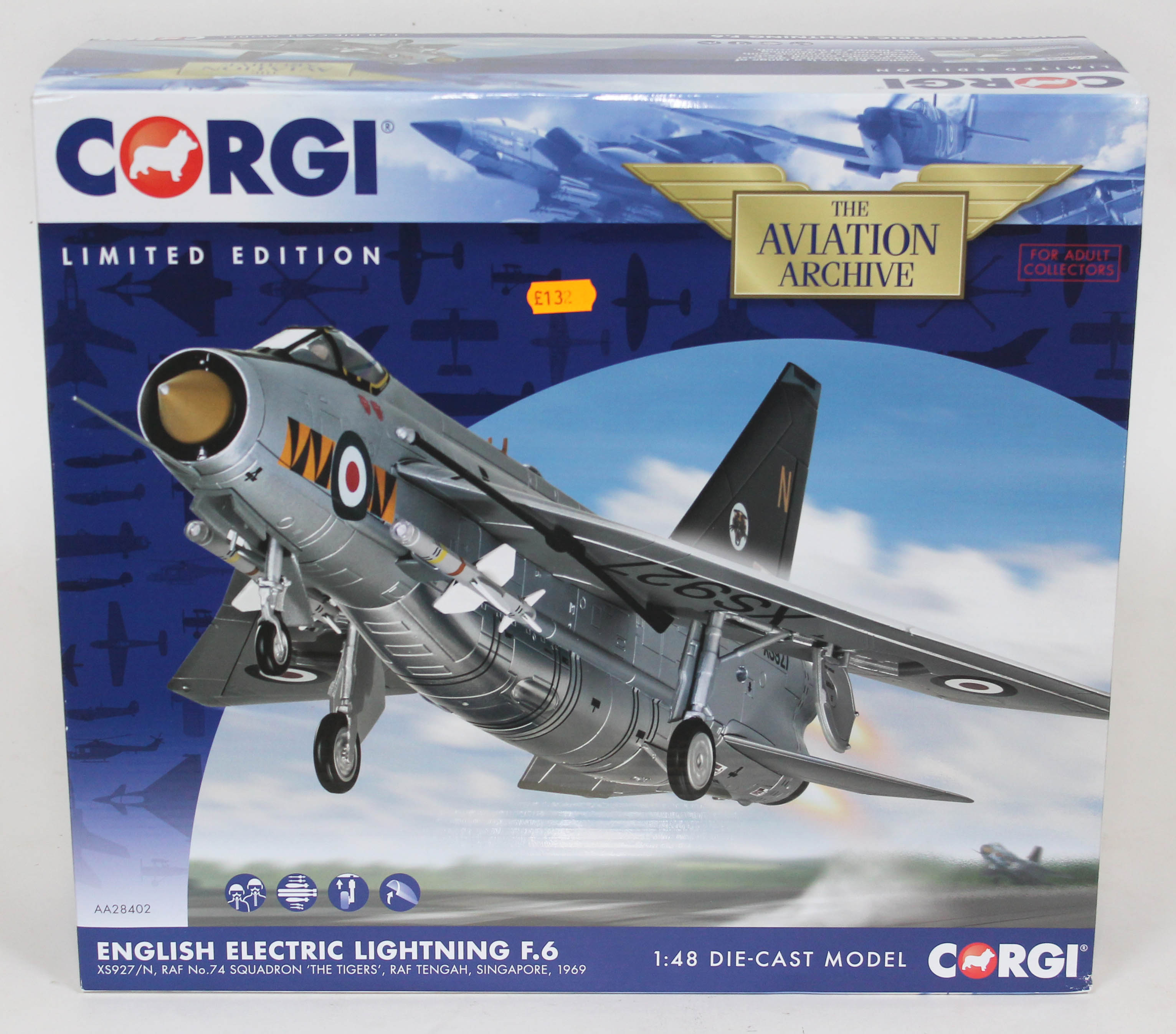 Corgi The Aviation Archive English Electric Lightning F.6 XS927/N, RAF ...