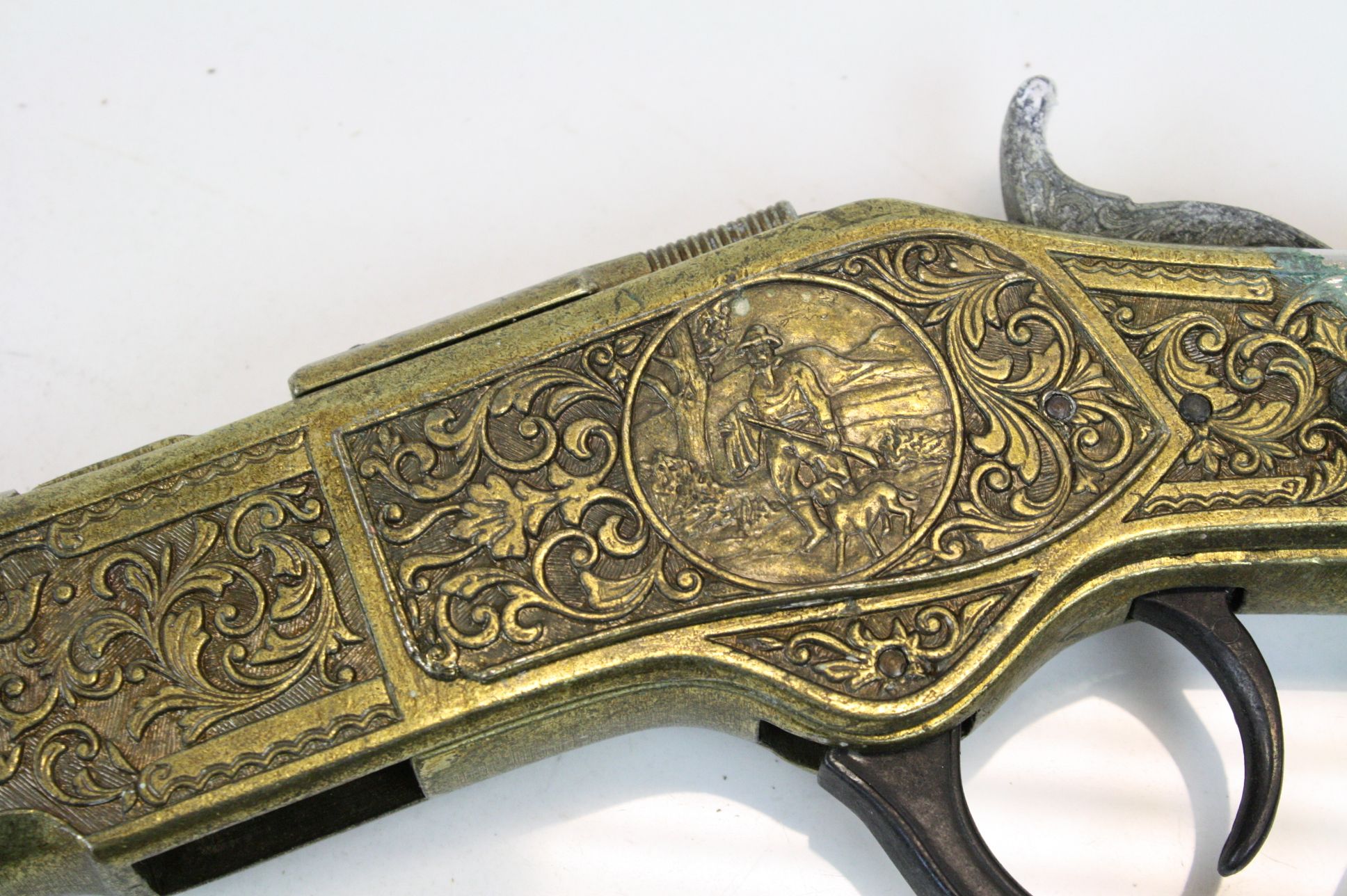 Toy Gun modelled as a Winchester repeater Rifle