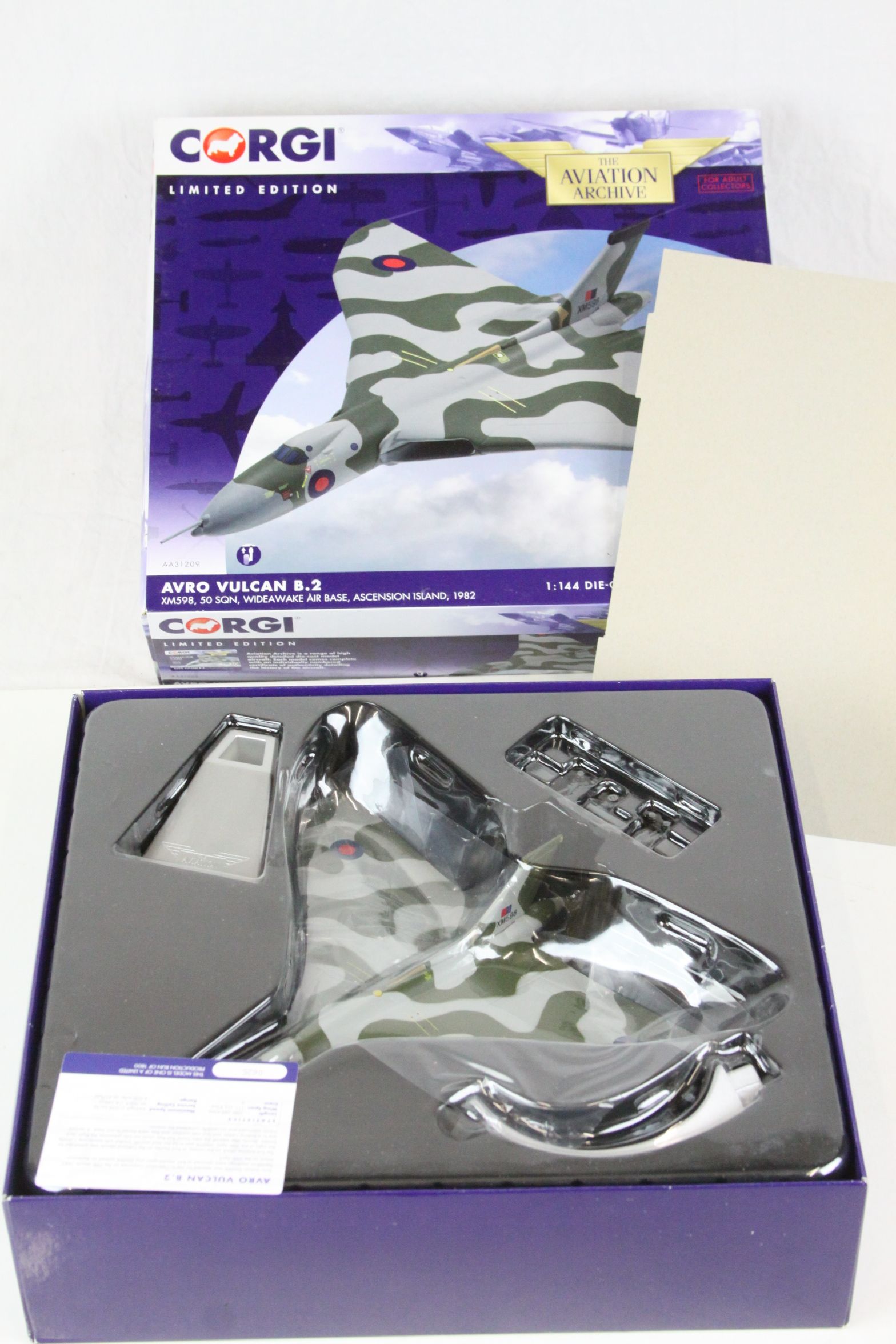 Four boxed Corgi ltd edn The Aviation Archive diecast models to include ...