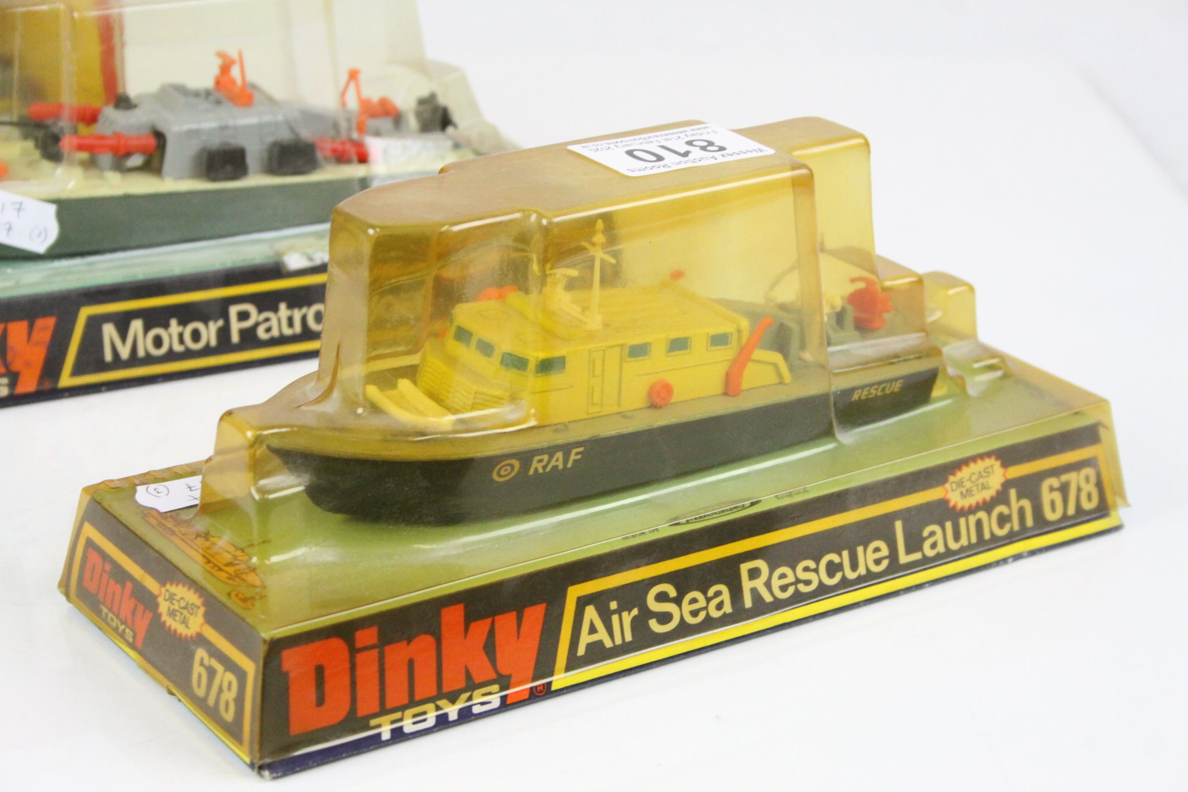 Three boxed Dinky diecast models to include 673 Submarine Cruiser, 678 ...
