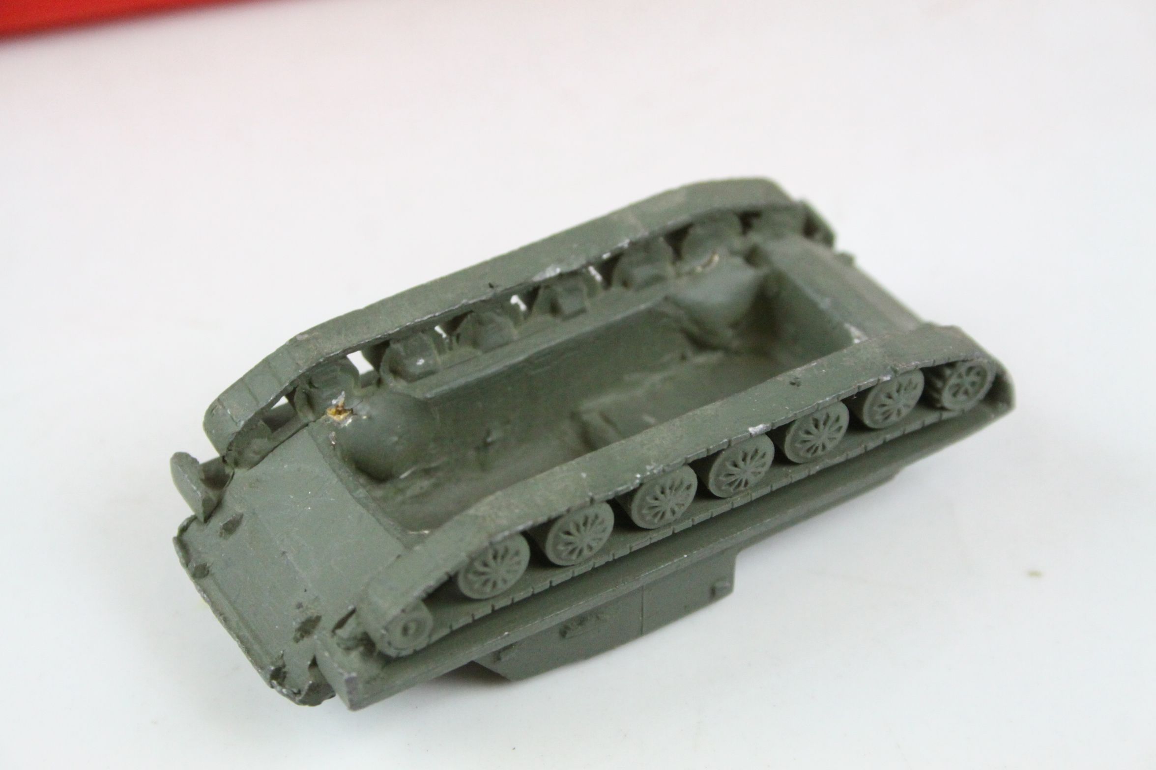 11 Metal military tank models to include Denzil Skinner & Co