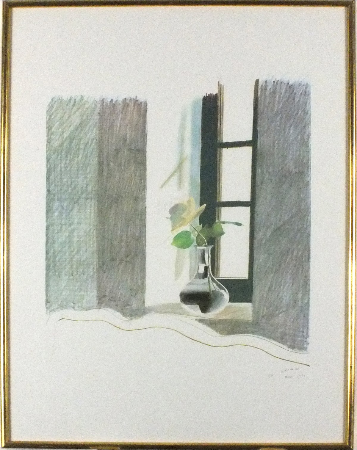 David HOCKNEY (British b. 1937) Le Nid du Duc, Lithograph, Bearing ...