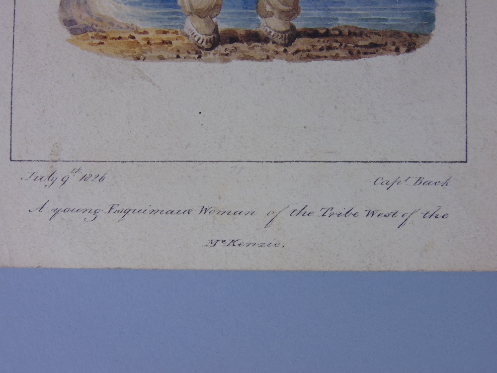 Admiral Sir George Back RN, FRS (British 1796-1878) A Young Esquimaux ...