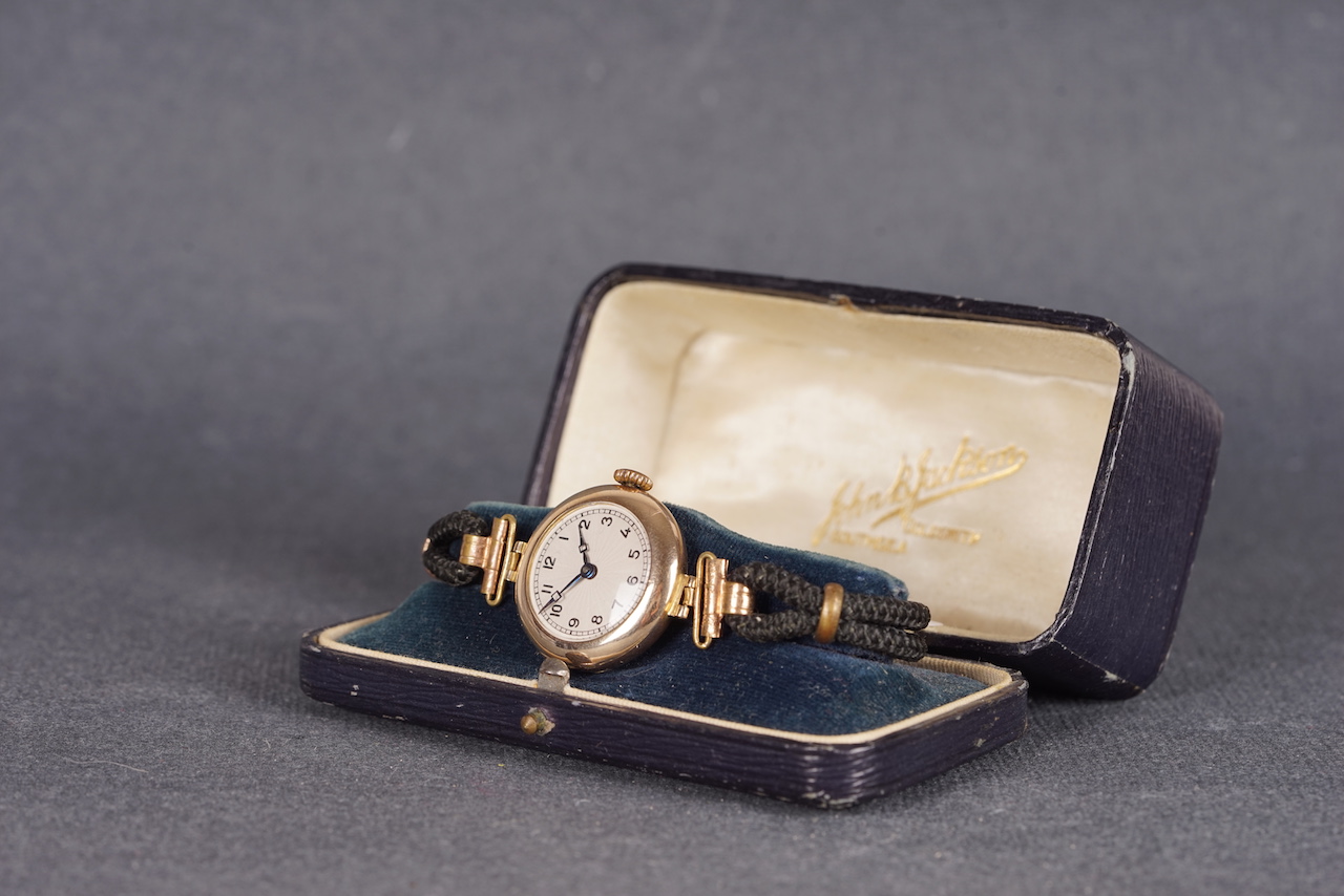 LADIES ROLEX ADMIRALTY 9CT GOLD COCKTAIL WATCH W/ BOX CIRCA 1917 ...
